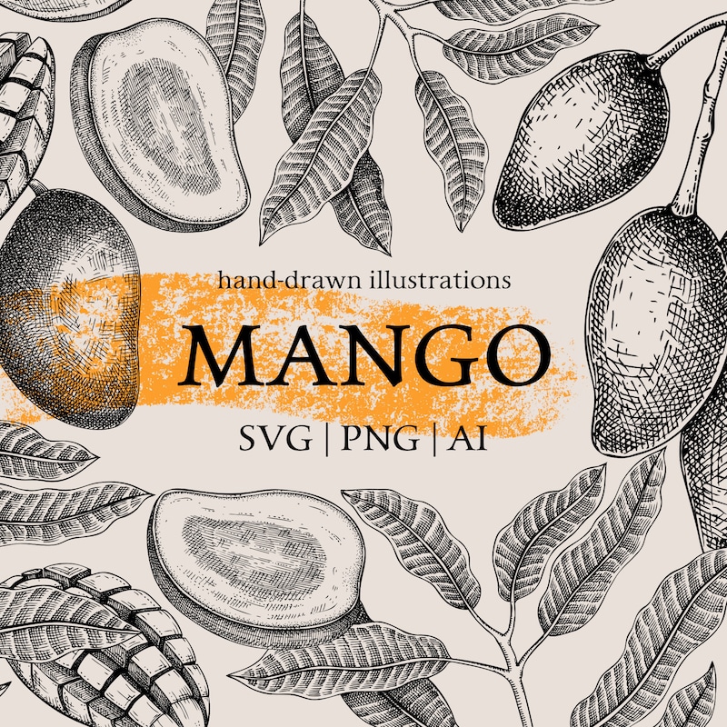 Mango Tree Stencil - Etsy UK