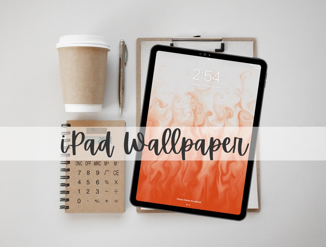 Abstract Fire iPad Wallpaper,ipad Wallpaper, Minimalist iPad Wallpaper ...
