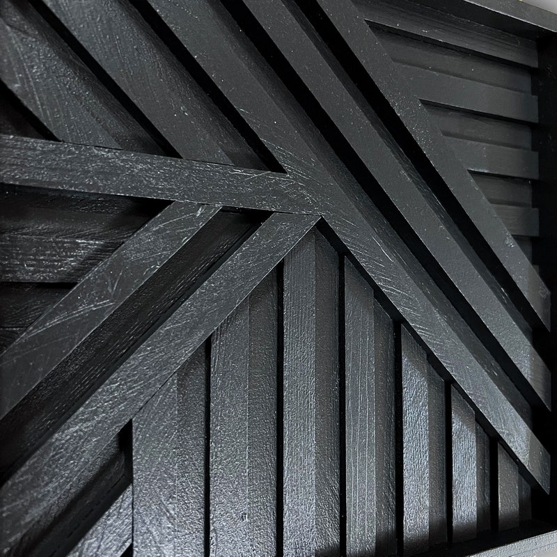 Chevron Wall Decor - Etsy