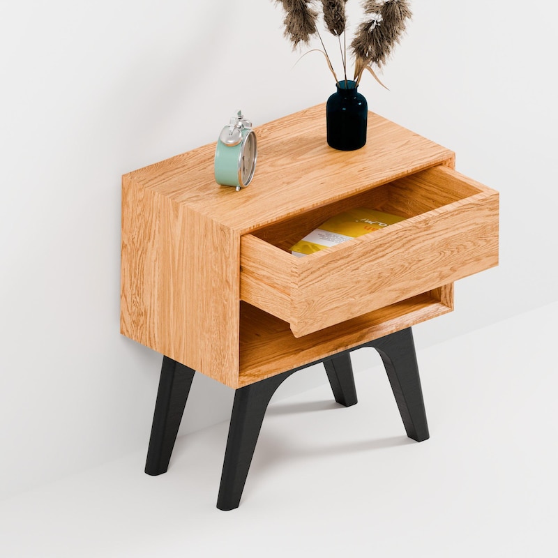 Minimal Nightstand - Etsy