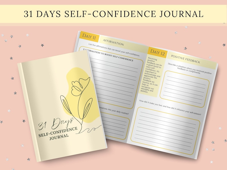 31 Days Self Confidence Journal, Done for You Course, Self Love Coach ...