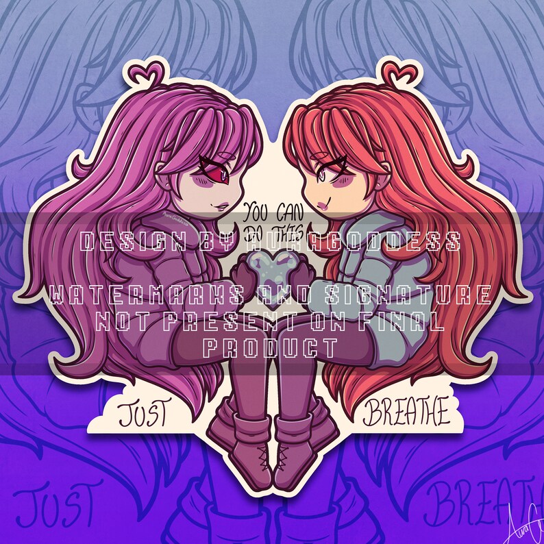Cute Chibi Madeline Badaline // Matte Vinyl Sticker // - Etsy
