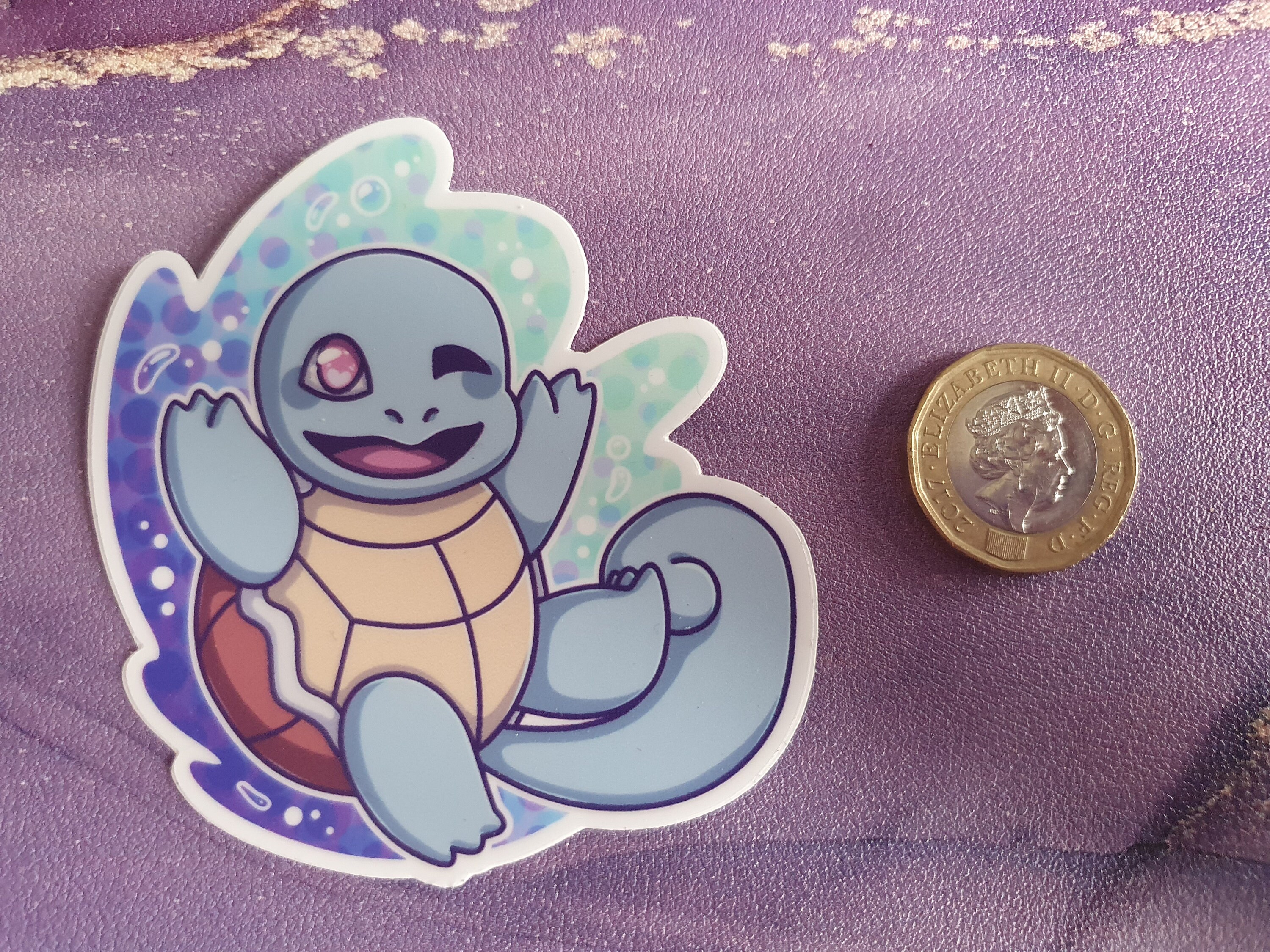 Cute Chibi Squirtle Family // Pokemon Matte Vinyl Stickers - Etsy