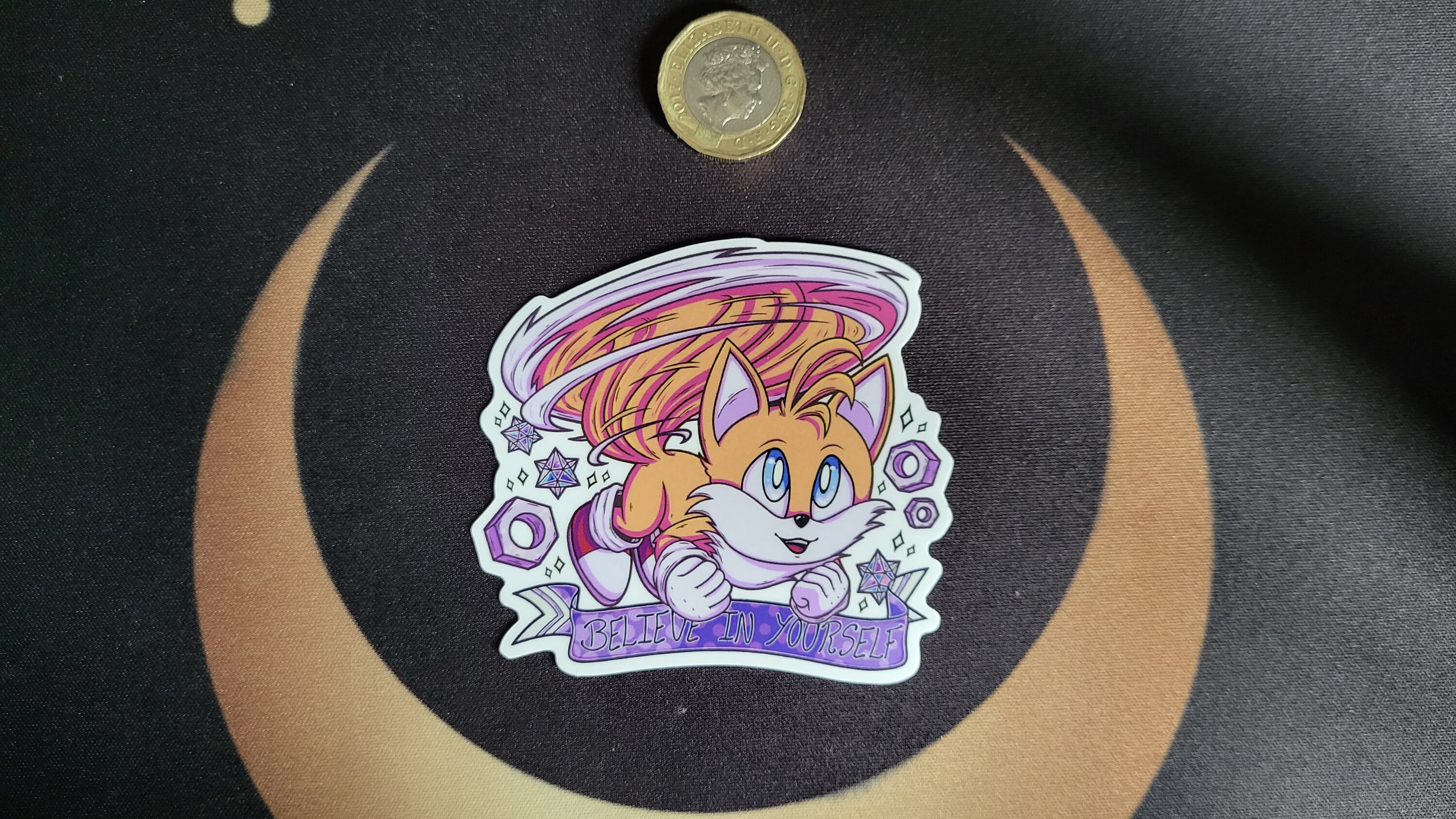 Cute Chibi Positivity Sonic Characters // Matte Vinyl Sticker // Sonic ...