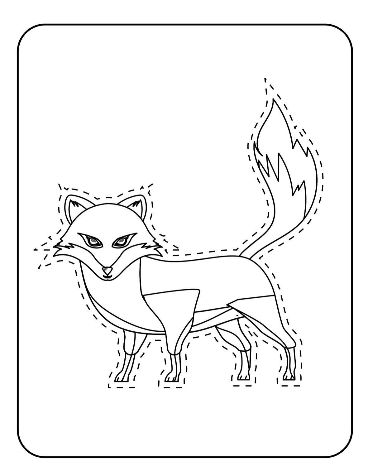 20 Animal Coloring Pages - Etsy