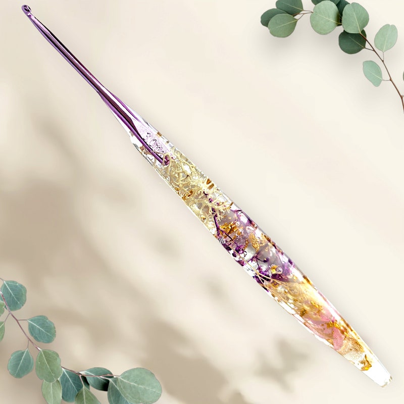 Resin Crochet Hook Set - Etsy