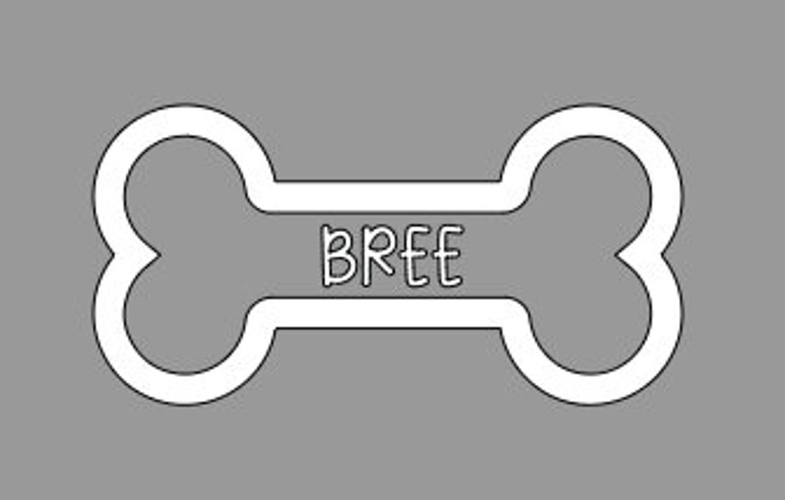 Personalized Dog Bone Car Decals/ Stickers - Etsy