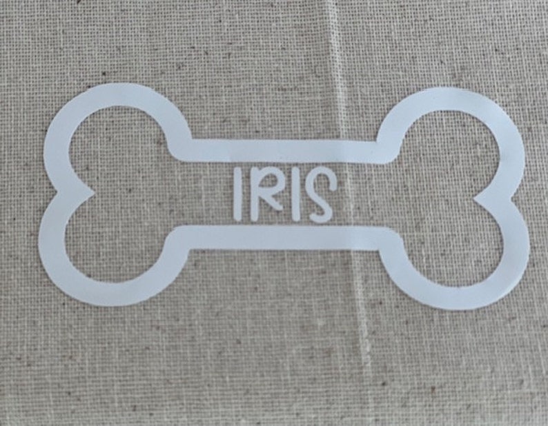 Personalized Dog Bone Car Decals/ Stickers - Etsy