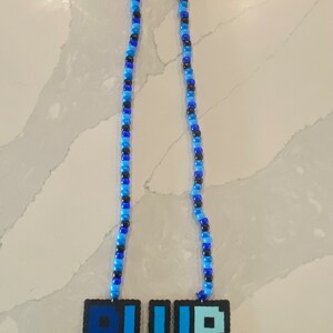 Plur Perler Necklace, Perler Bead Necklace, Perler Beads, Perler Design ...