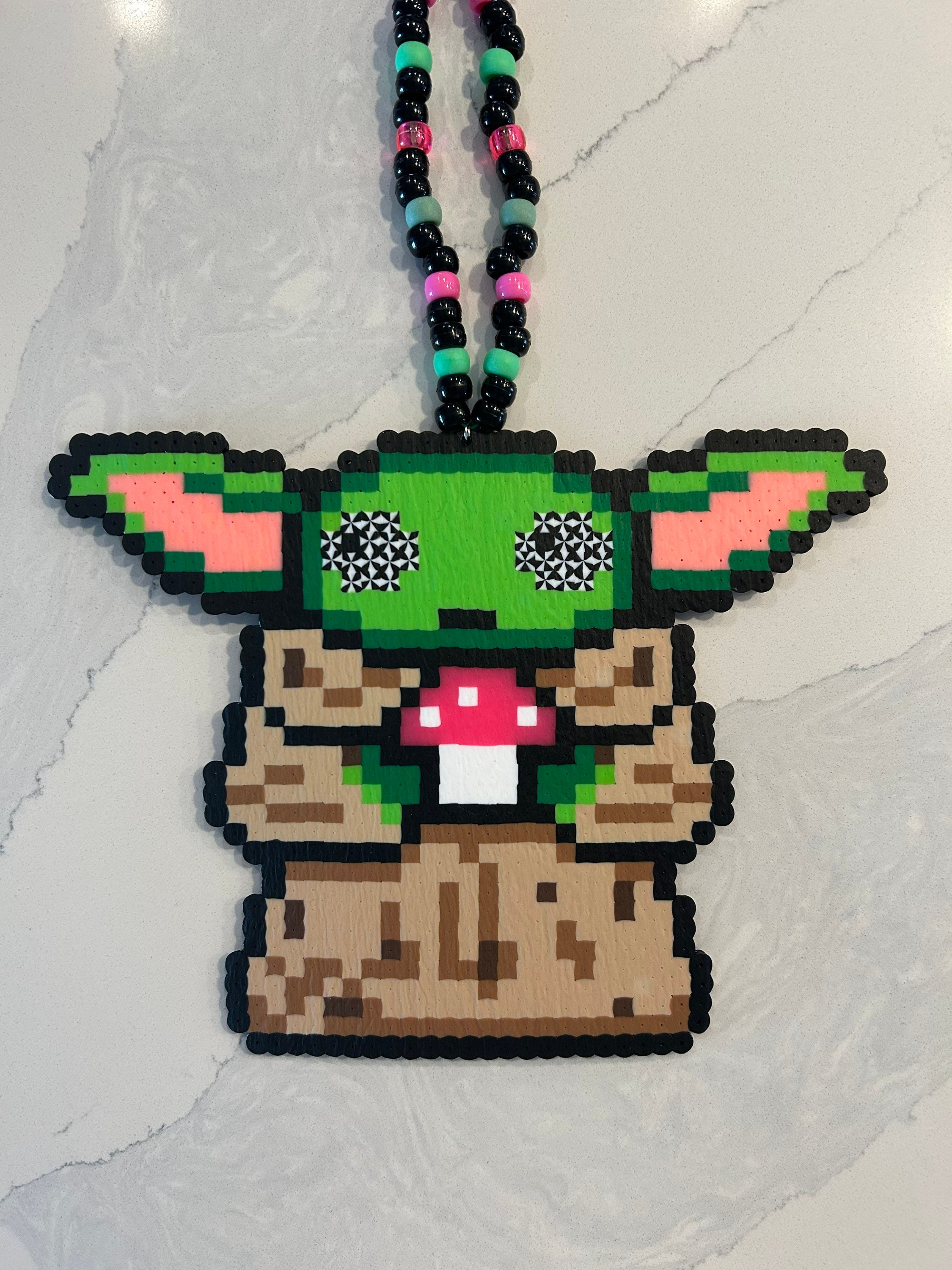 Trippy Grogu Perler Baby Yoda Perler High Grogu Perler - Etsy Canada