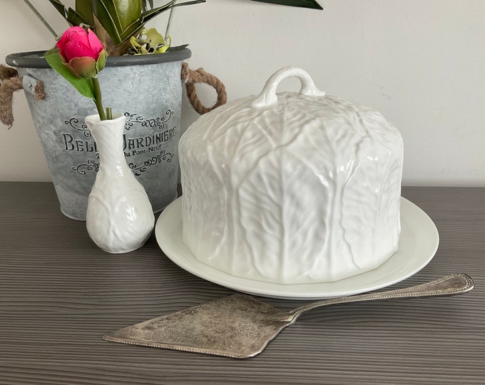 RARE HUGE Wedgwood Countryware Cheese/cake Dome and Serving Plate ...
