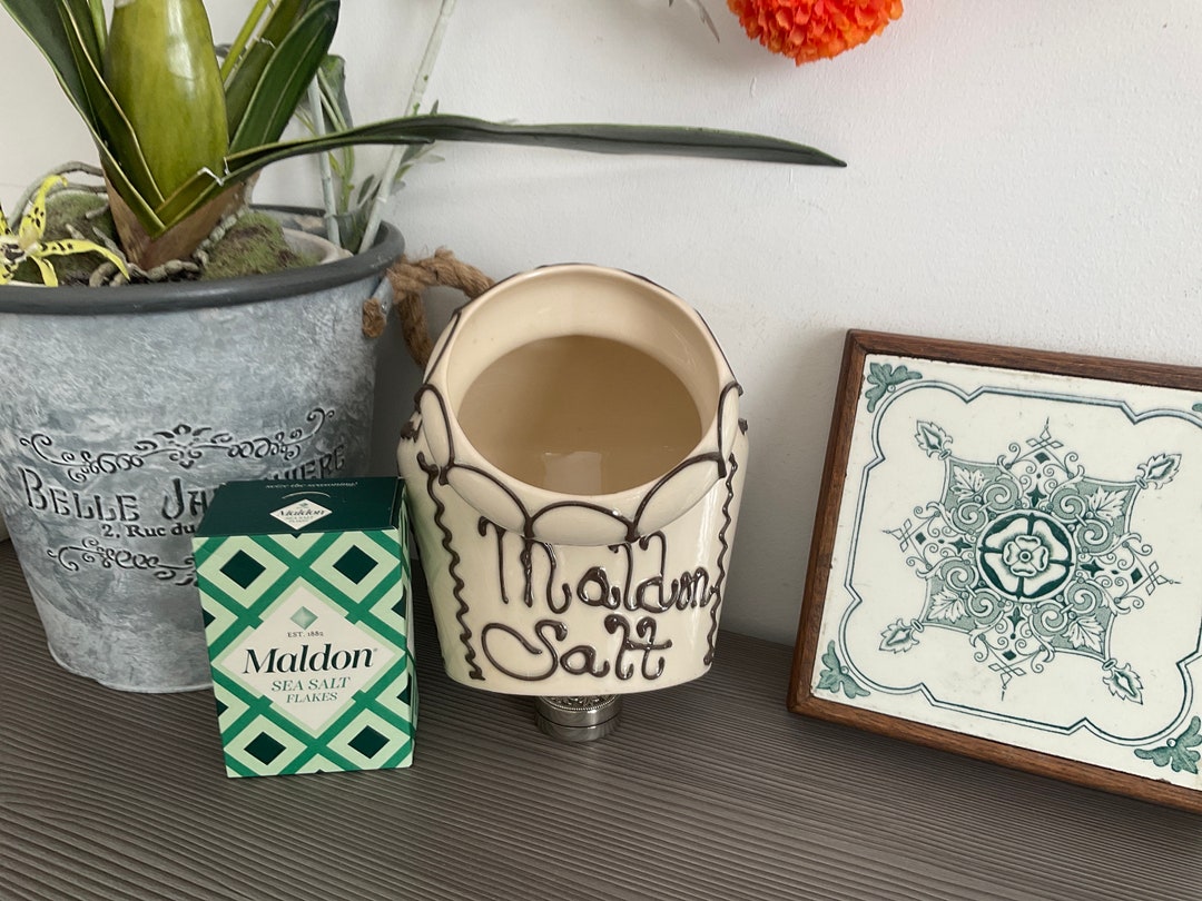 Large Vintage maldon Salt Pig Kitchen Storage Cream Glazed - Etsy