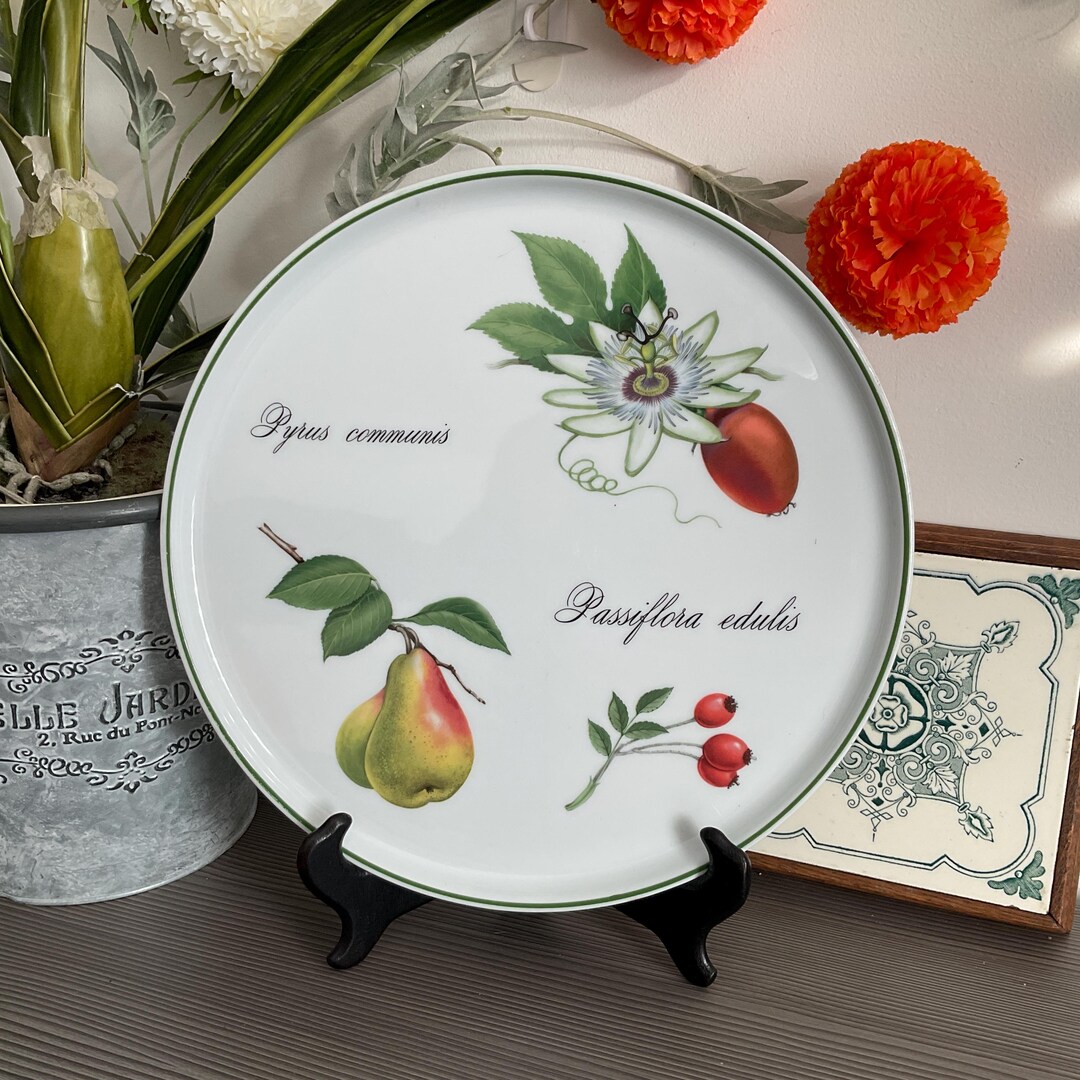Extra Large Apilco Elysian Garden Plate/platter, Designed by Artist ...