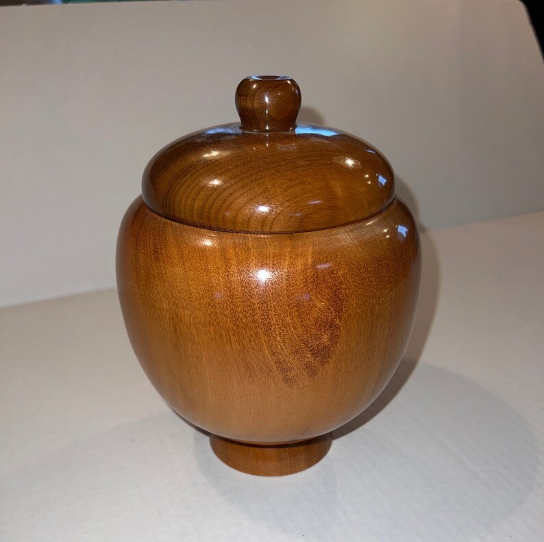 Maple Vessel With Matching Lid - Etsy