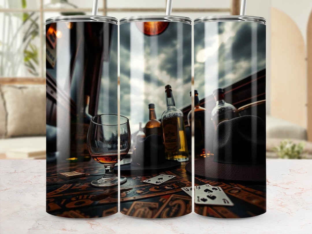 Vintage Bar Scene Digital Art Print, Moody Tavern Decor, Dark Academia ...