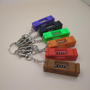 Phone Holder, Keychain, 3D Printed, Multiple Colours - Etsy