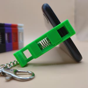 Phone Holder, Keychain, 3D Printed, Multiple Colours - Etsy