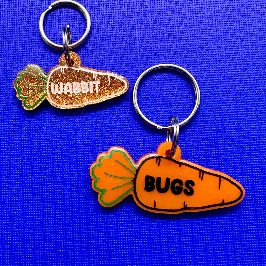 Custom Personalised Carrot Pet Tag - Etsy