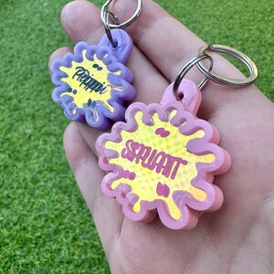 Custom Personalised Splat Pet Tag - Etsy