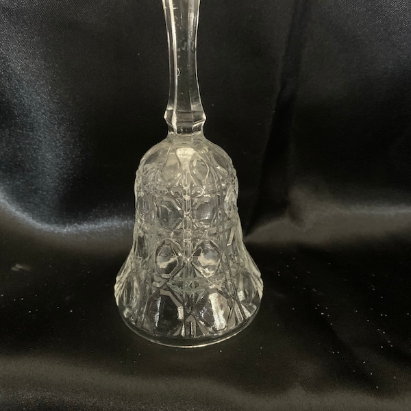 Cut Glass Bell - Etsy