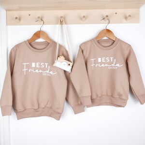 Best Friends Sibling Jumper Sets Sweatshirts for Brothers, Sisters ...