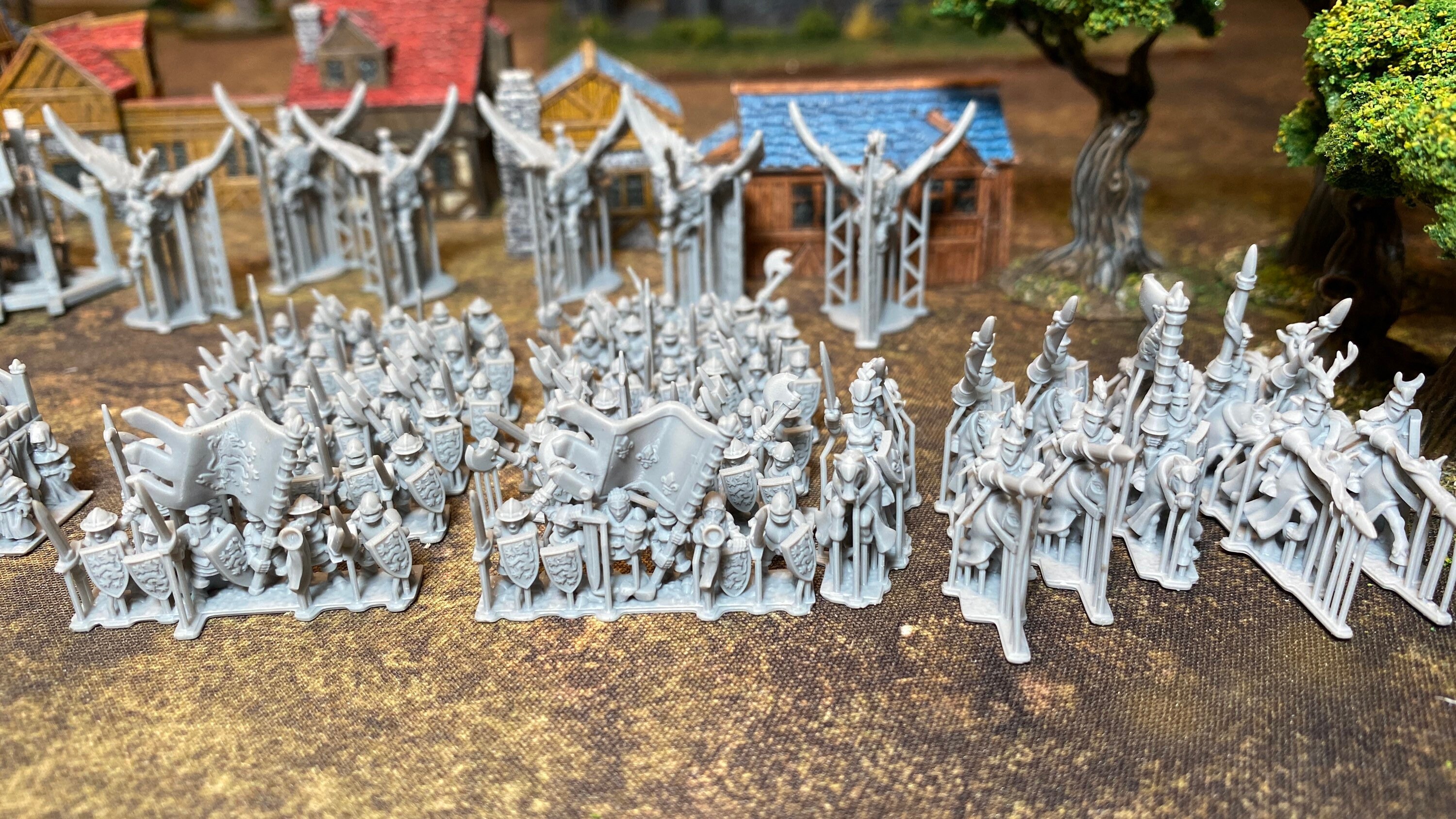 10mm Warmaster Scale Units/sets Chivalric Knights - Etsy