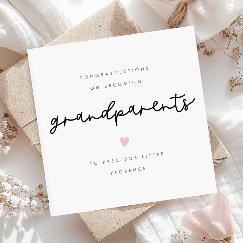 Personalised Congratulations on Becoming a New Grandad Card, New ...