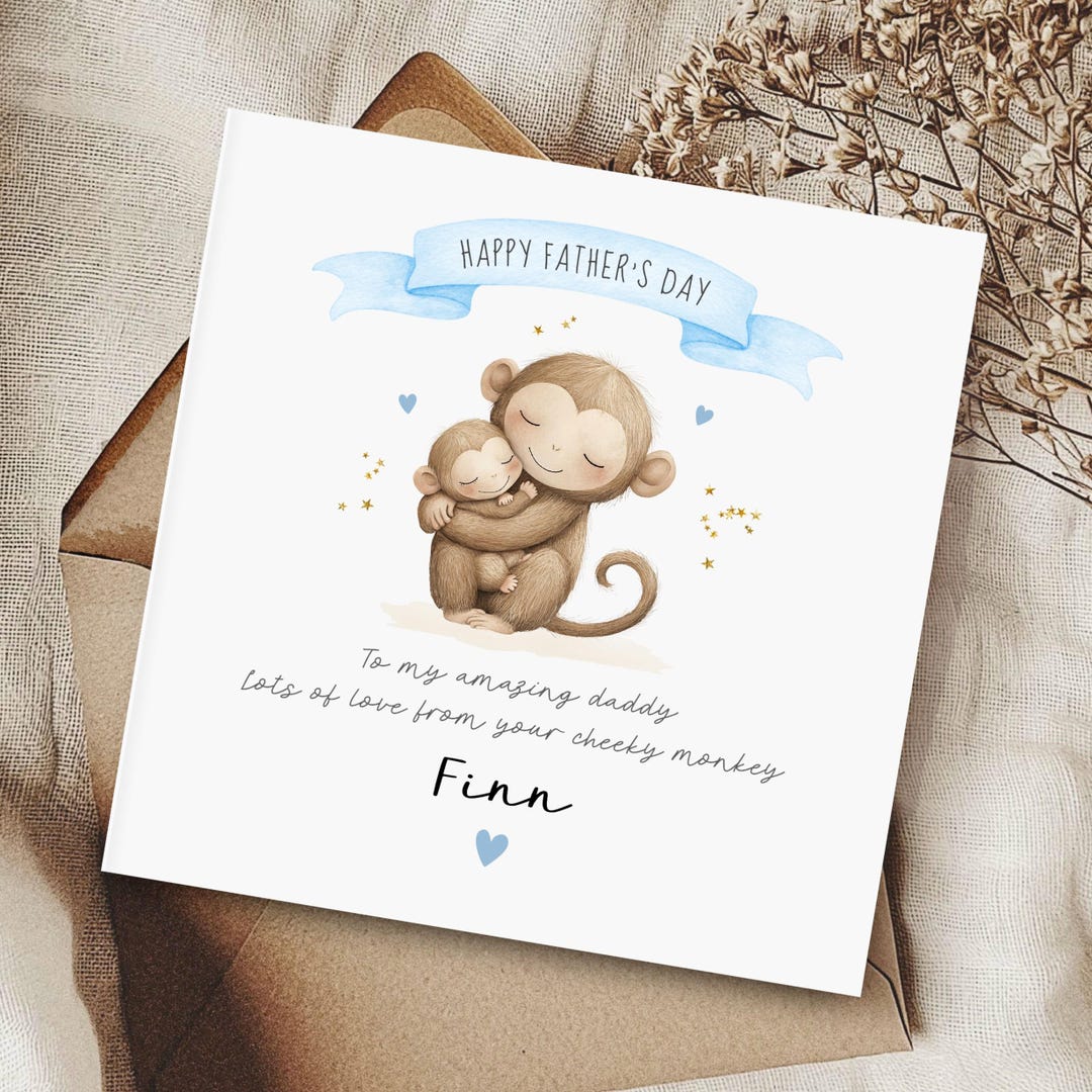 Personalised Happy Father's Day Card, Happy First Father's Day Card ...