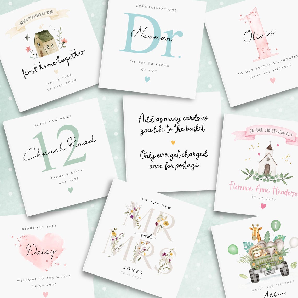 Personalised Congratulations on Your First Home Together Card, Happy ...