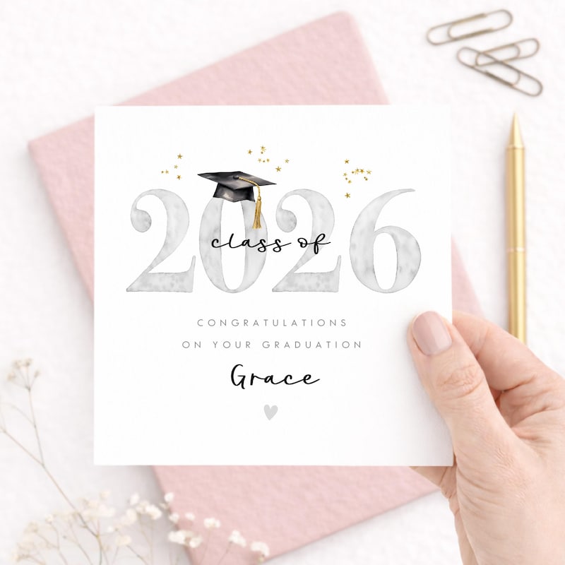 Graduation Girls Card - Etsy UK