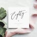Personalised 80th Birthday Card, Calligraphy Birthday Card ...