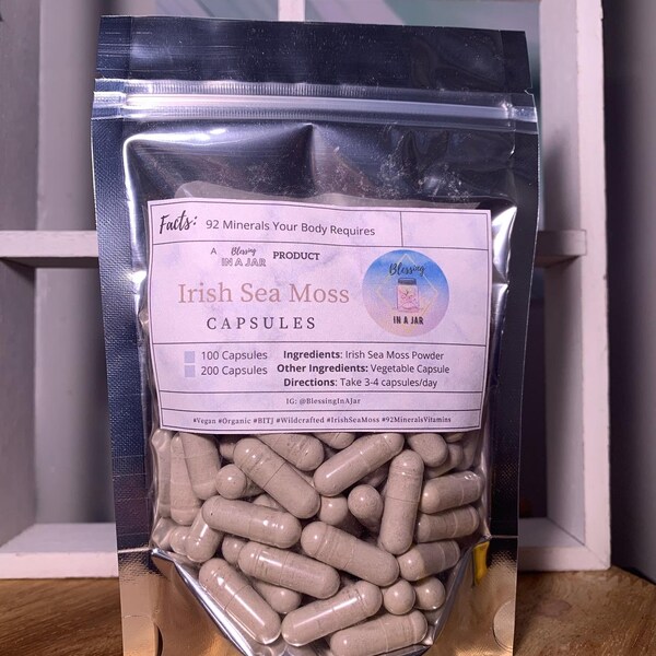 Zahara Sea Moss Gel - Etsy