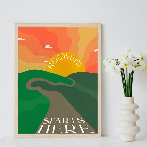 Recovery Posters - Etsy