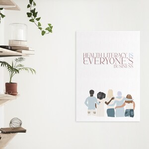 Inclusivity Art Inclusion Poster Poster of People Hugging for Office or ...