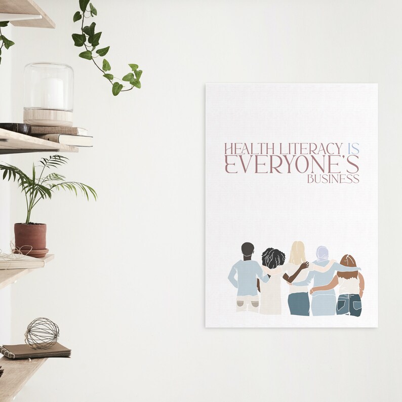 Inclusivity Art Inclusion Poster Poster of People Hugging for Office or ...