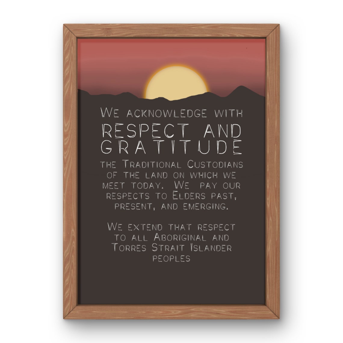 Acknowledgement of Country, Acknowledgement of Aboriginal Land ...