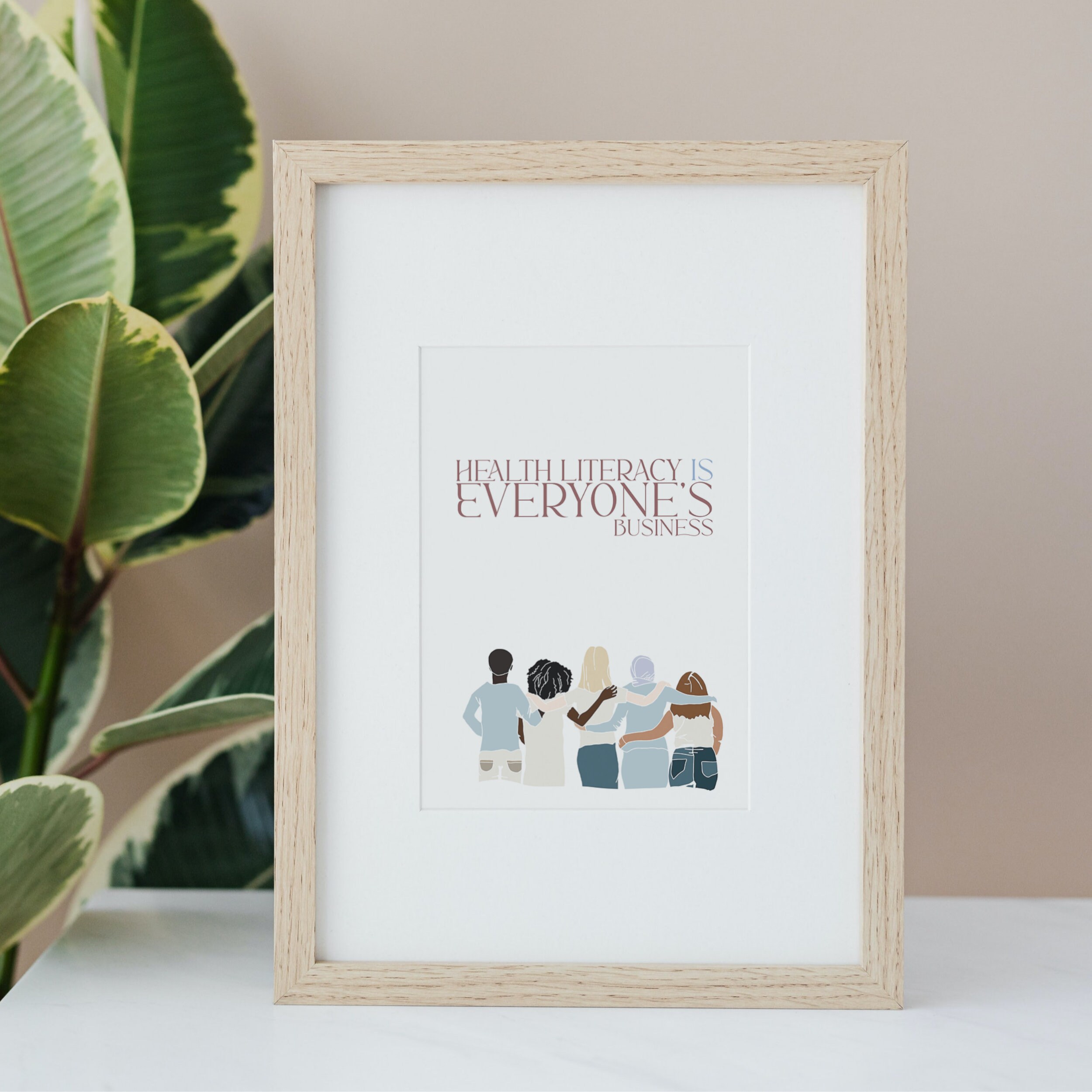 Health Literacy Poster Health Promotion Clinic Decor - Etsy