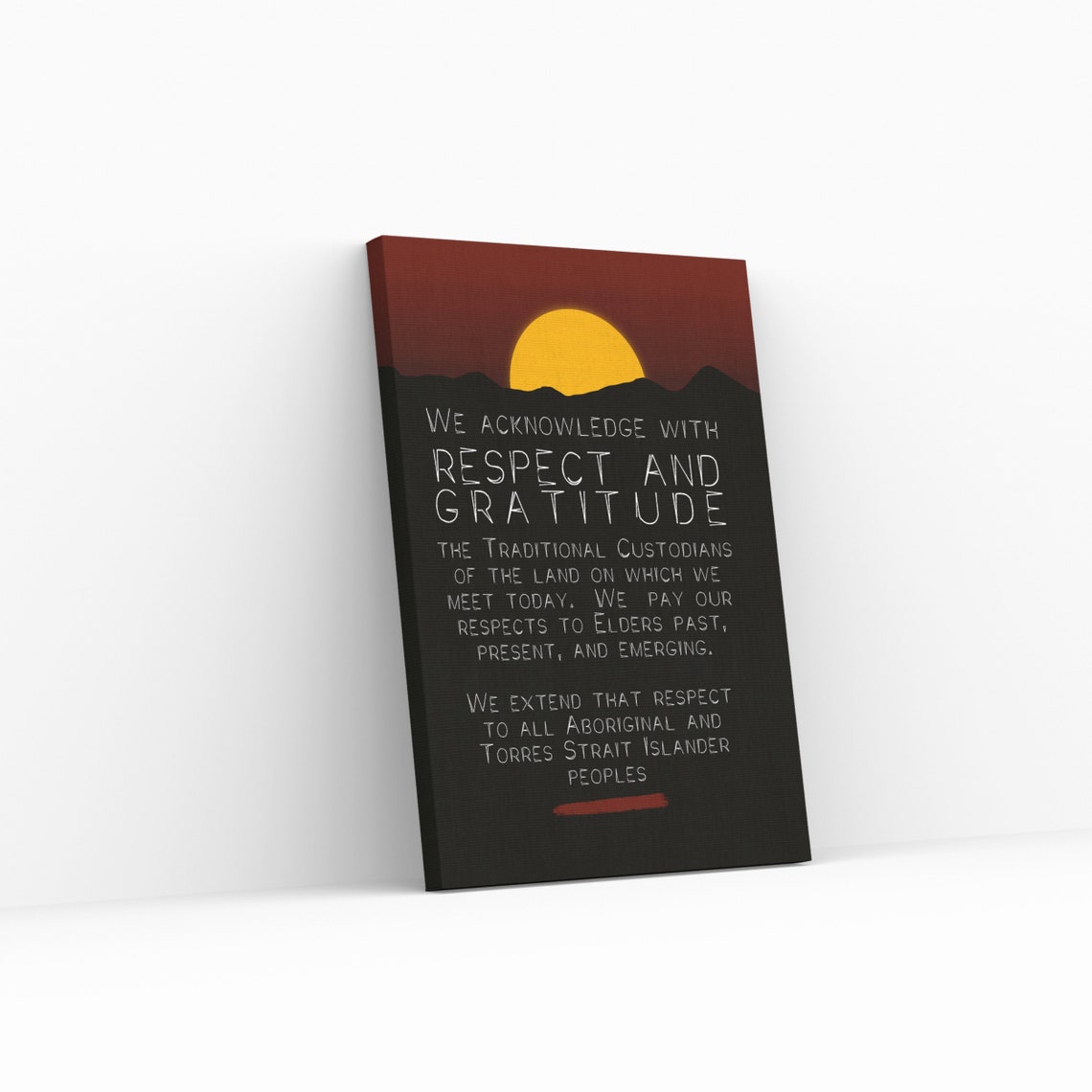 Aboriginal Printable Acknowledgement of Indigenous Country | Etsy Canada