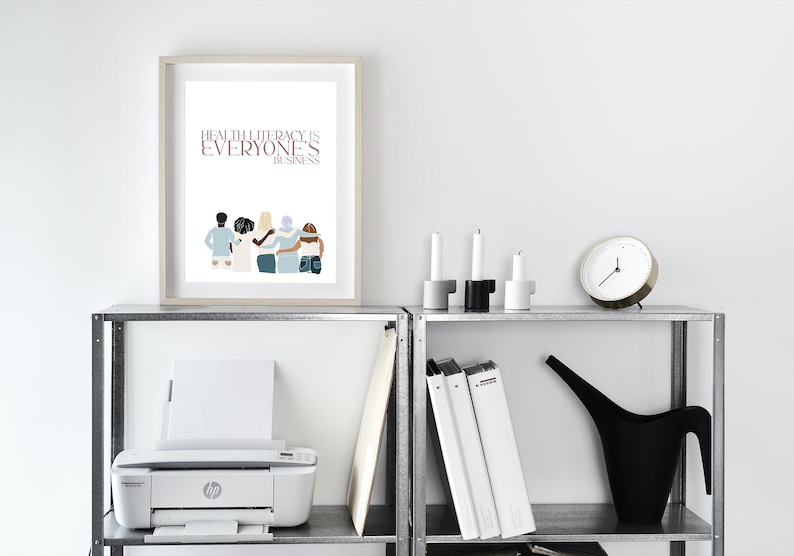 Inclusivity Art Inclusion Poster Poster of People Hugging for Office or ...