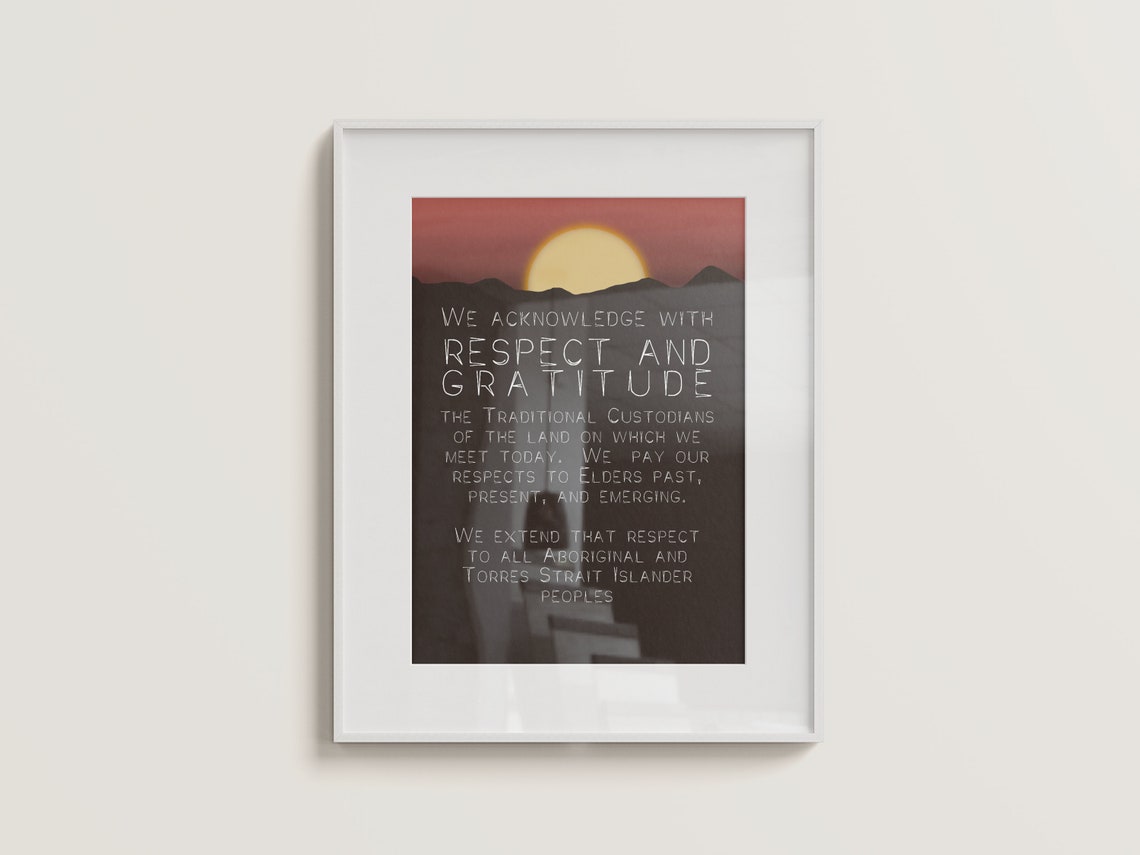 Acknowledgement of Country, Acknowledgement of Aboriginal Land ...