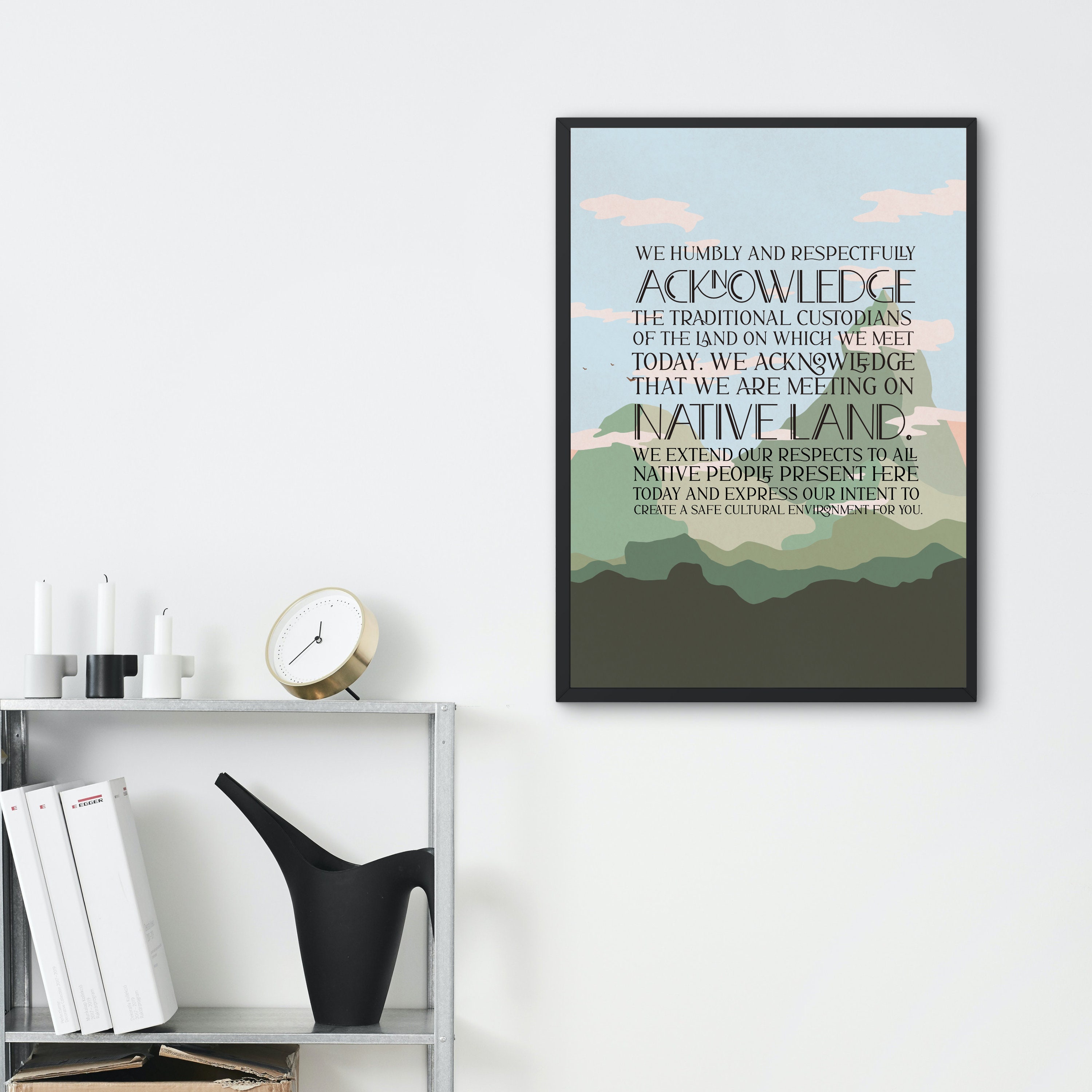 Native Land Poster, Native Country, Native Land Poster, Digital ...