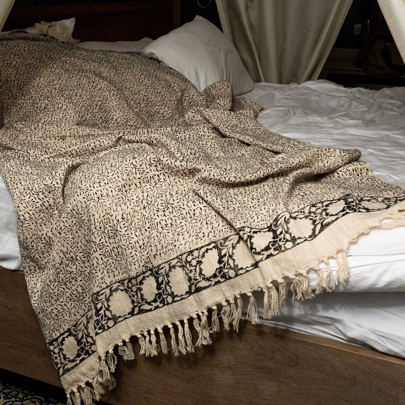 Bohemian Throw Blanket - Etsy