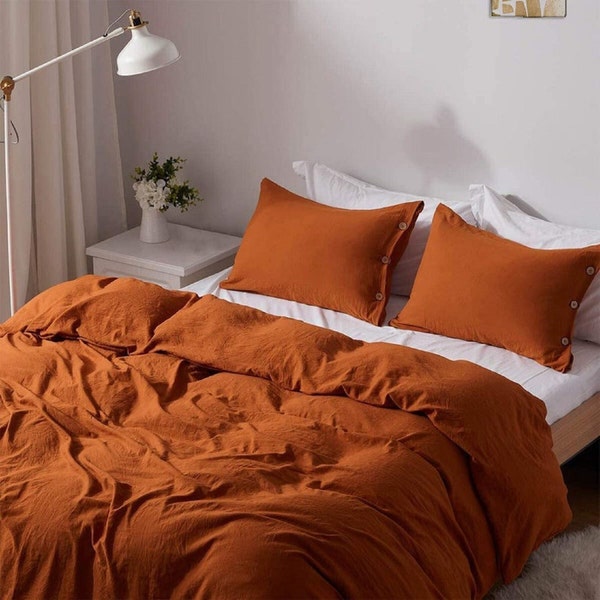 Orange Bedding - Etsy