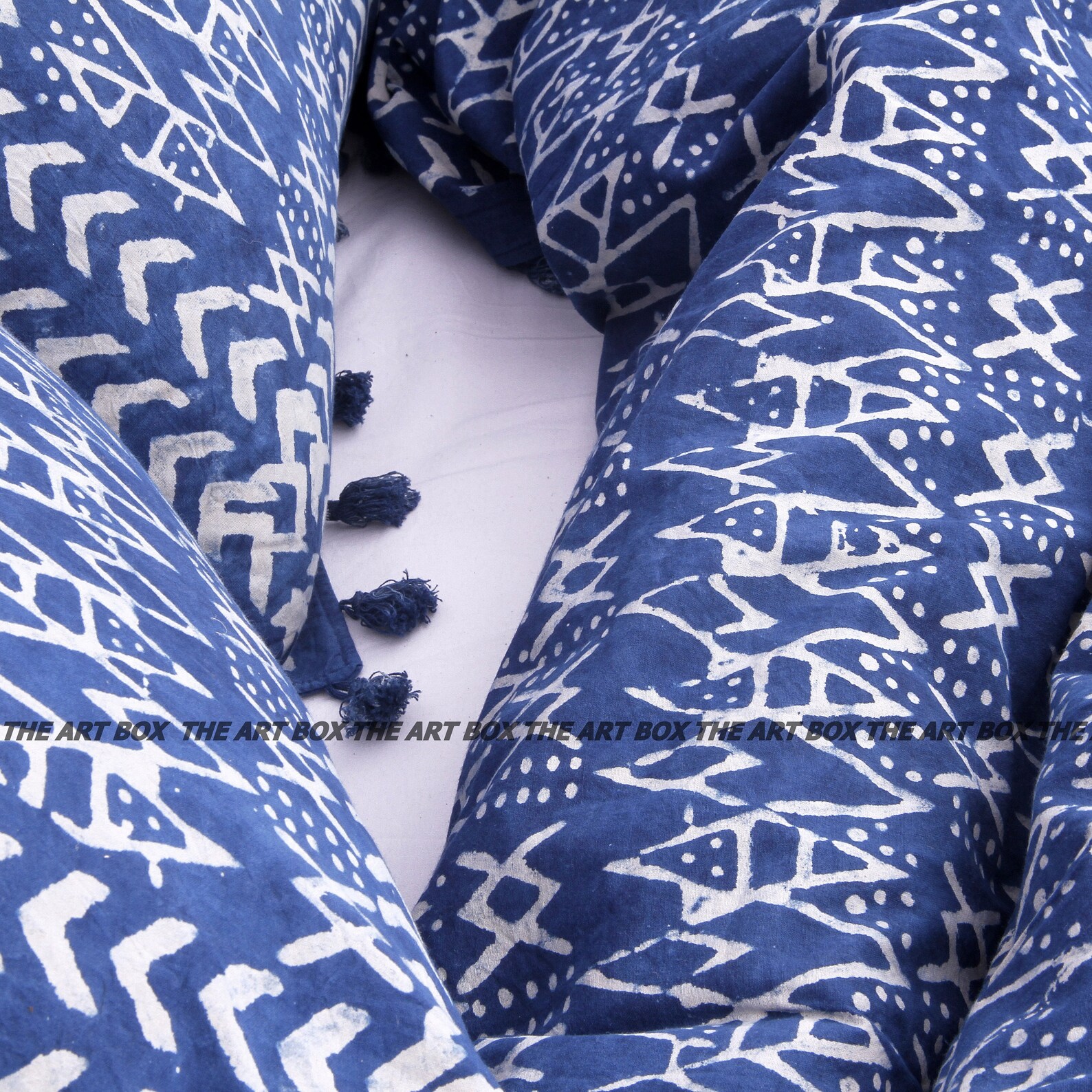 Reversible Cotton Duvet Cover Handmade Block Print Duvet Set - Etsy