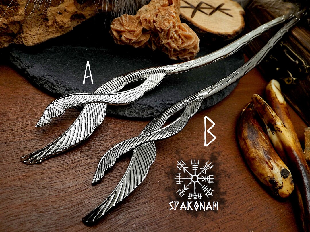Metal Viking Hair Stick Hair Stick Hair Accessory Warrior LARP ...