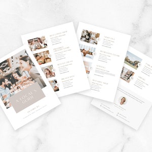 Harper Local's Guide Canva Template for Real Estate - Etsy Canada