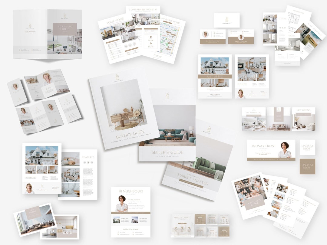 Harper Ultimate Real Estate Marketing Bundle, Buyer & Seller Guide ...