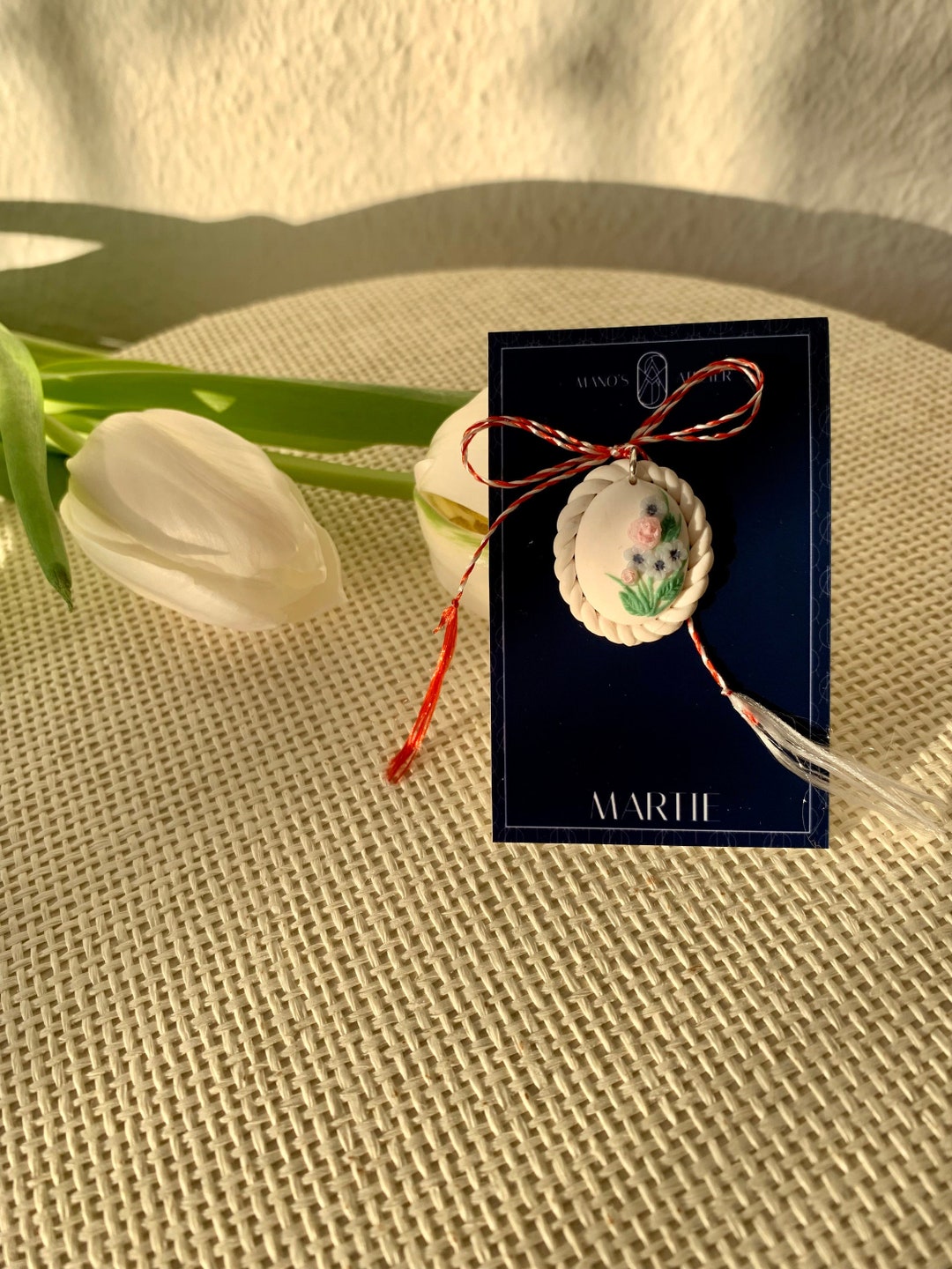 MARCH, MARTISOR, PENDANT, Marteniza, Martenitsa Handmade by Mano's ...