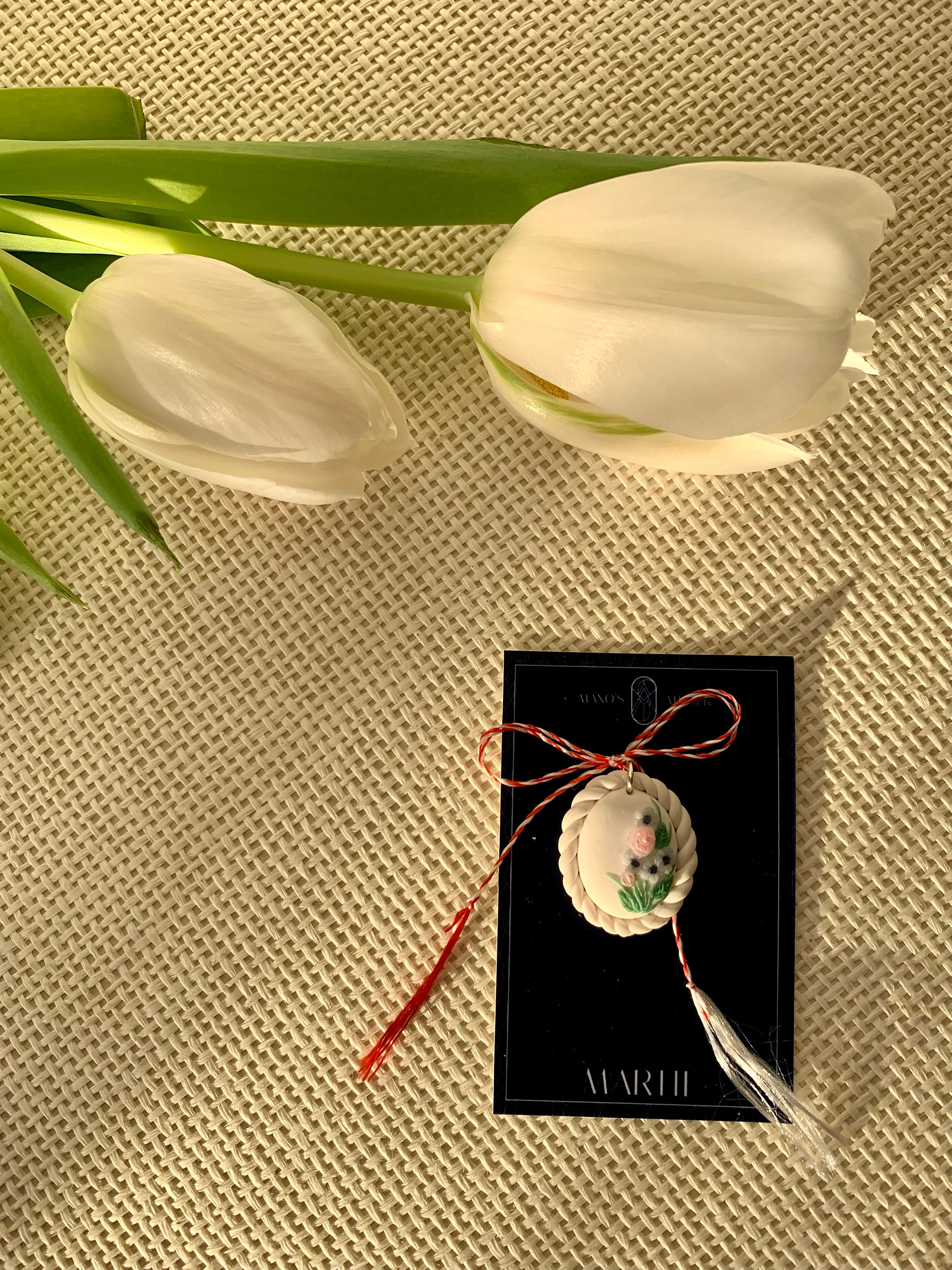 MARCH, MARTISOR, PENDANT, Marteniza, Martenitsa Handmade by Mano's ...