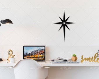 North Star Wall Art | Etsy